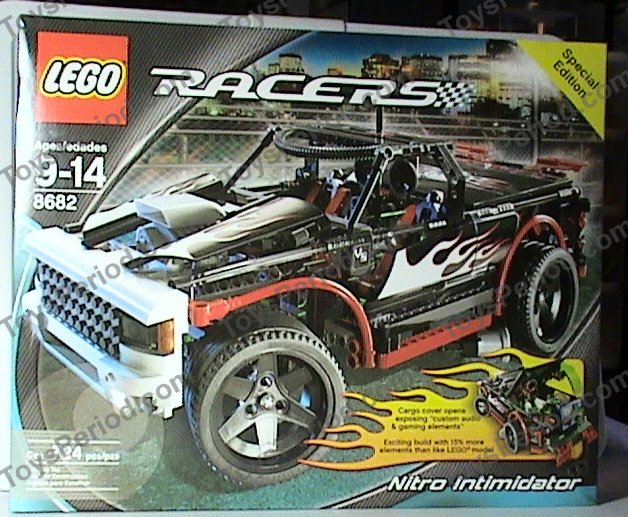 LEGO 8682 Nitro Intimidator Instructions and Parts List