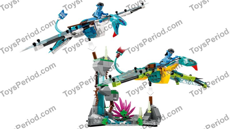 LEGO 75572 Jake & Neytiri's First Banshee Flight Set Parts List