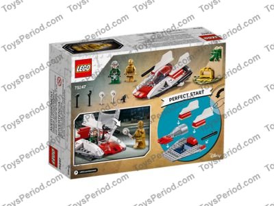 LEGO 75247 Rebel A-wing Starfighter Set Parts List