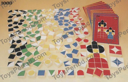 LEGO 1000 Mosaic Set Parts List