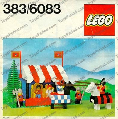 LEGO 383-2 Knight's Tournament Instructions and Parts List