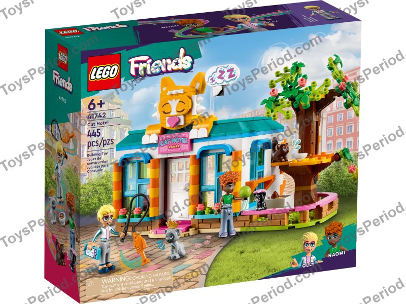 LEGO 41742 Cat Hotel Set Parts List