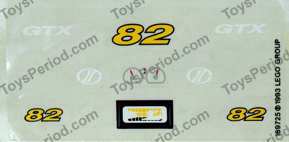 LEGO Sets with Part 8210stk01 Sticker Sheet for Set 8210
