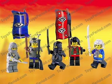 LEGO 4805 Ninja Knights Instructions and Parts List