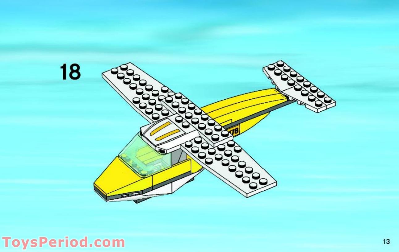 LEGO 3178 Seaplane Instructions and Parts List