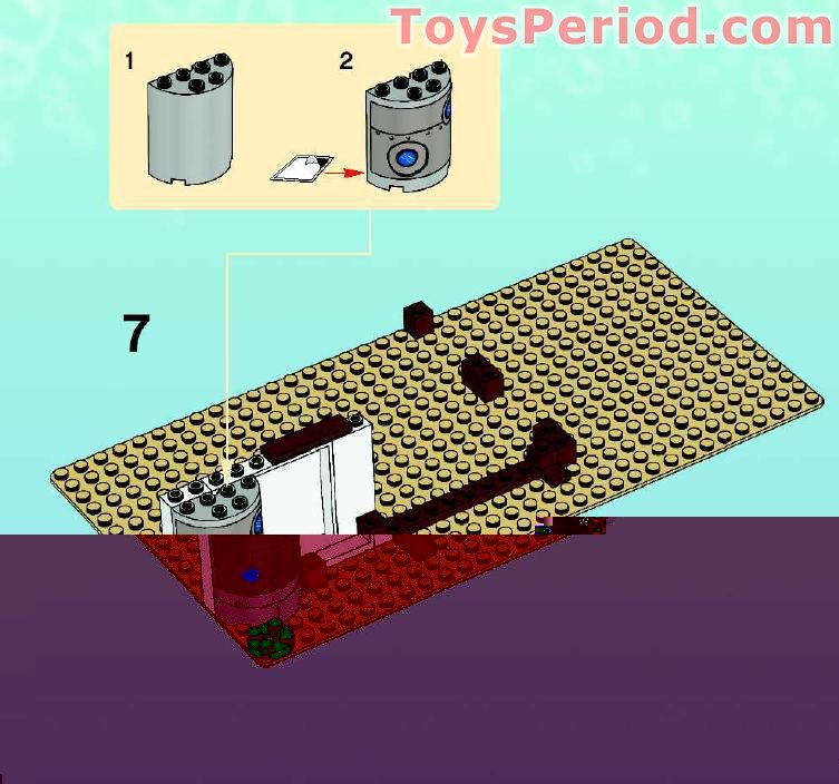 LEGO 3832 The Emergency Room Instructions and Parts List