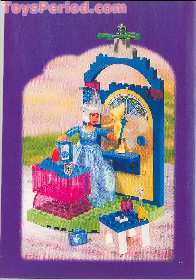 LEGO 5825 The Fairy Queen's Magical House Instructions and Parts List