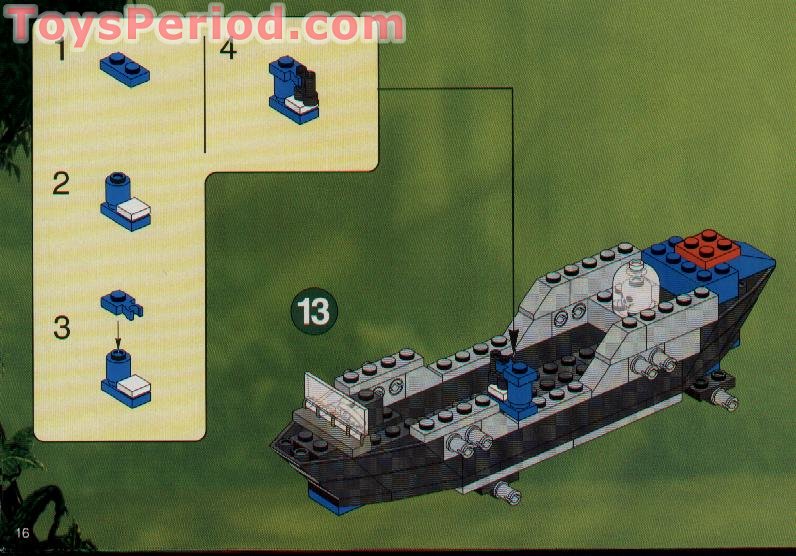 LEGO 5956 Adventurers Expedition Air Balloon Instructions and Parts List