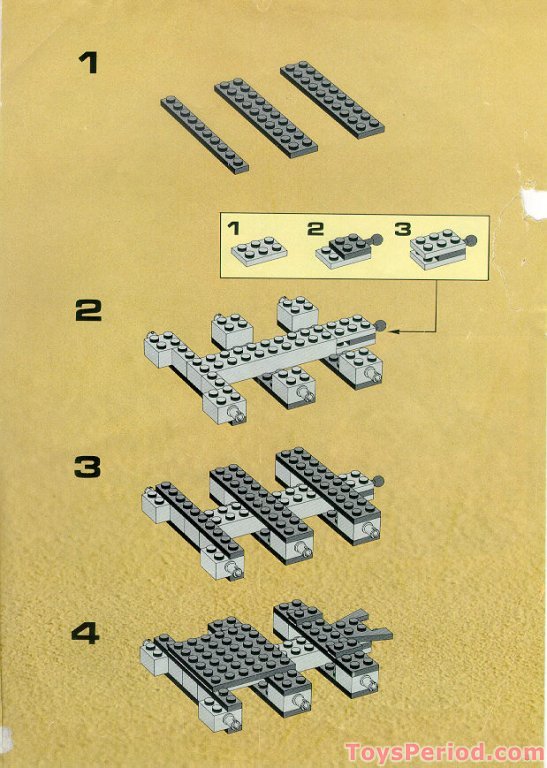 LEGO 6957 Solar Snooper Instructions and Parts List