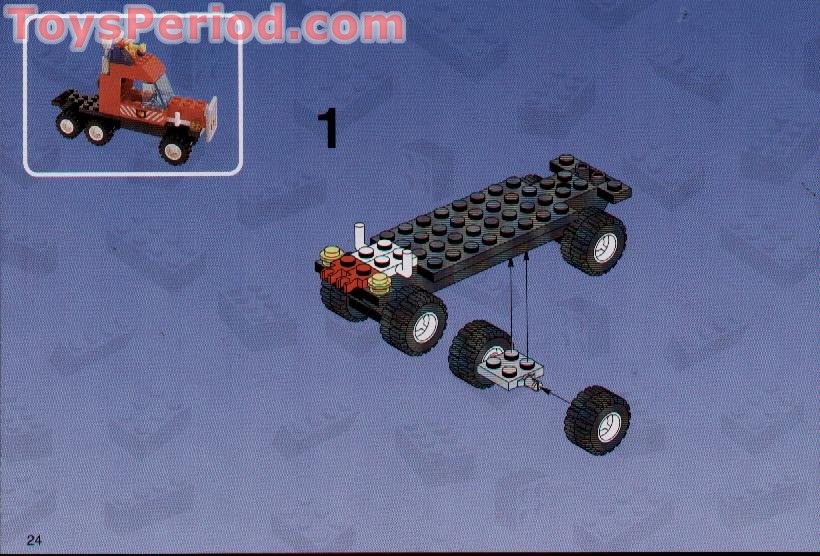 LEGO 6464 Super Rescue Complex Instructions and Parts List