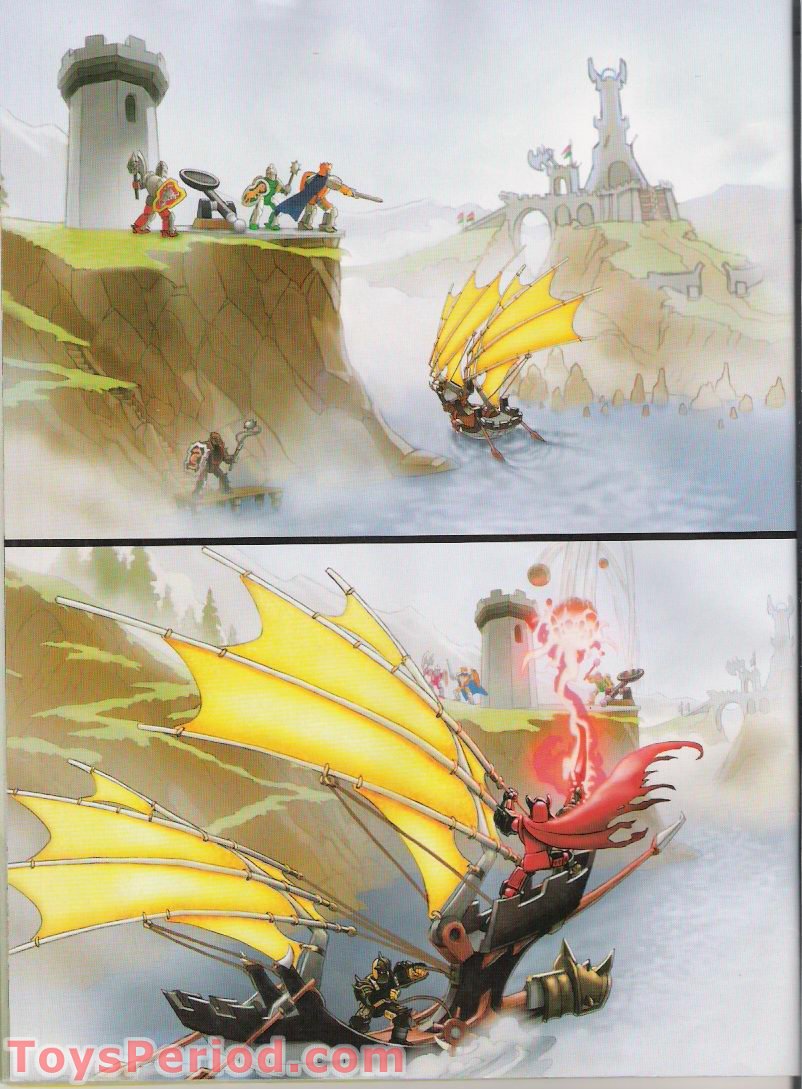 LEGO 8823 Mistlands Tower Instructions and Parts List