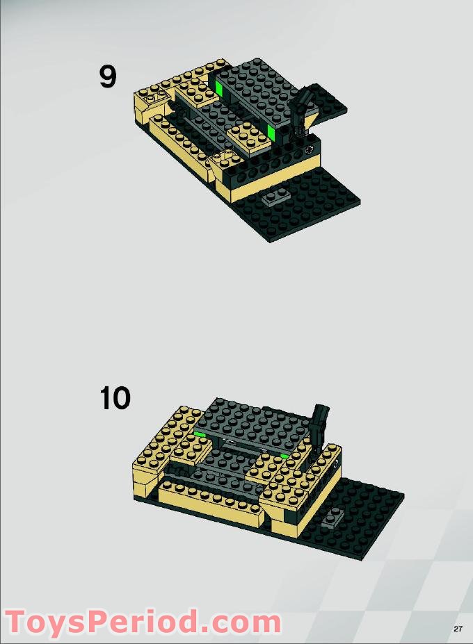 LEGO 8135 Bridge Chase Instructions and Parts List