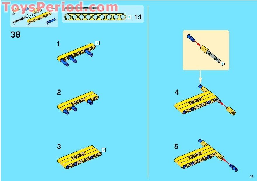 LEGO 8264 Hauler Instructions and Parts List