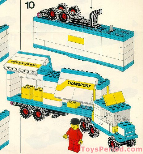 LEGO 6367 Semi Truck Instructions and Parts List