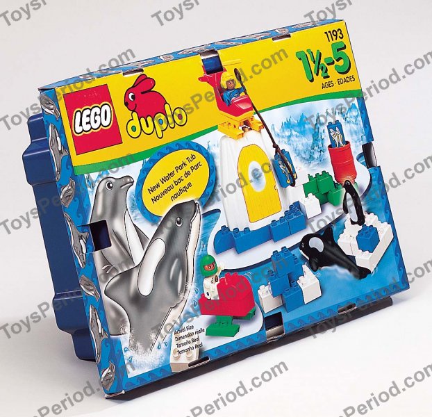 LEGO 1193 Water Park Tub Set Parts List