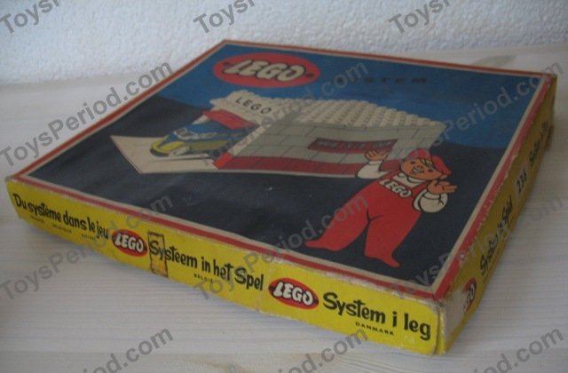 LEGO 236-2 Garage and Van Set Parts List