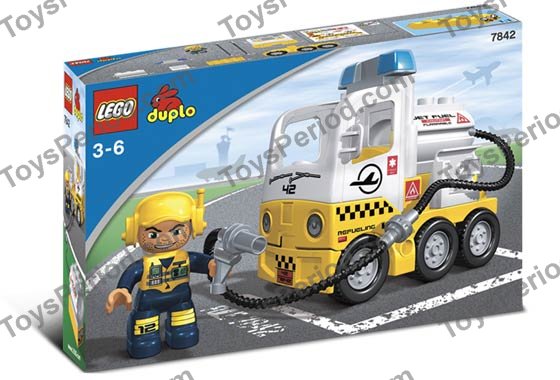 LEGO 7842 Jet Fuel Truck Set Parts List