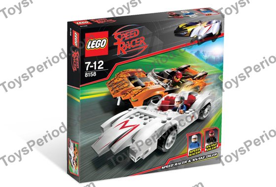LEGO 8158 Speed Racer and Snake Oiler Instructions and Parts List
