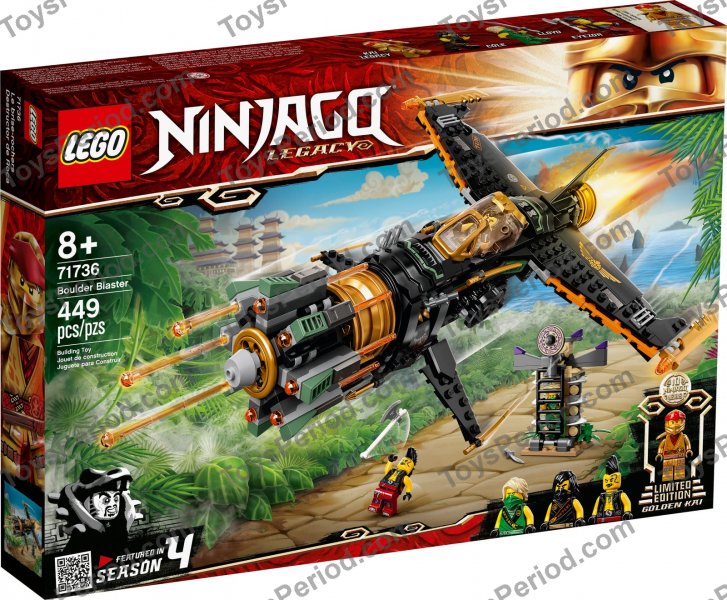 LEGO 71736 Boulder Blaster Set Parts List