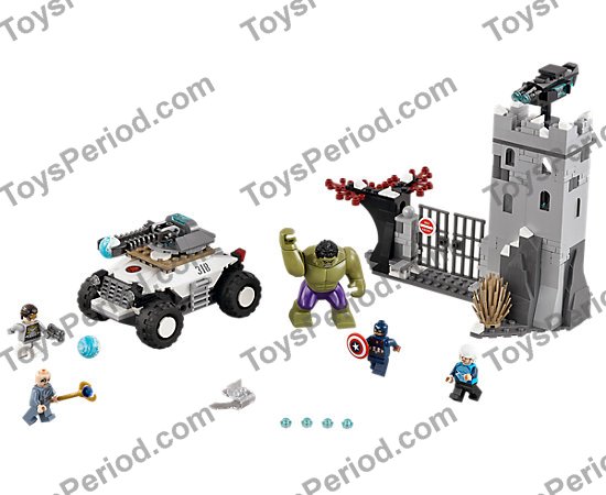 LEGO 76041 The Hydra Fortress Smash Set Parts List
