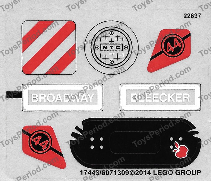 LEGO Sets with Part 79118stk01 Sticker Sheet for Set 79118 - (17443/ ...