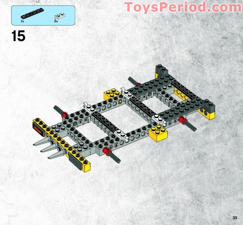 LEGO 5885 Triceratops Trapper Instructions and Parts List