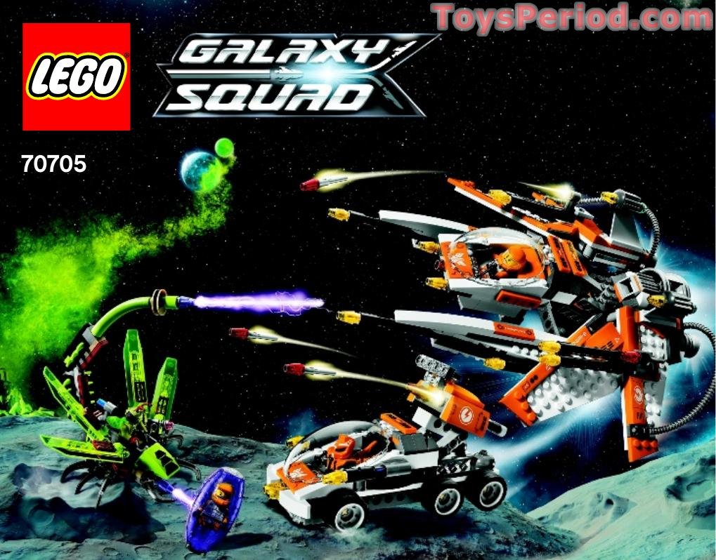 LEGO 70705 Bug Obliterator Instructions and Parts List
