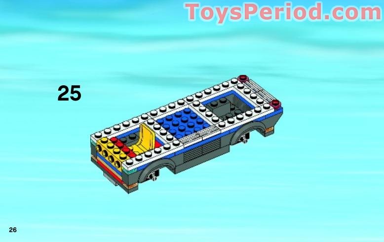 LEGO 4441 Police Dog Van Instructions and Parts List