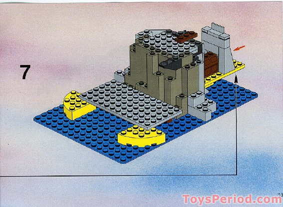 LEGO 1788 Pirate's Chest Instructions and Parts List