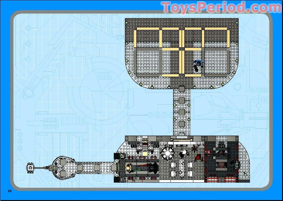 LEGO 10123 Cloud City Instructions and Parts List