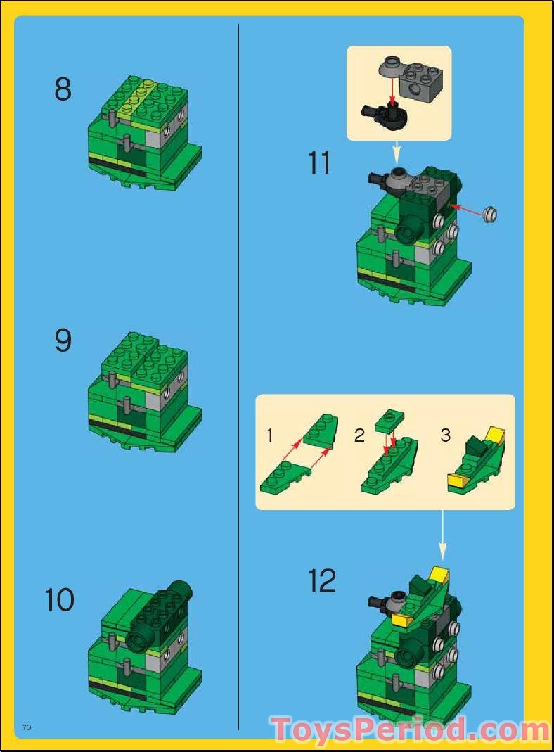 LEGO 4894 Mythical Creatures Instructions and Parts List