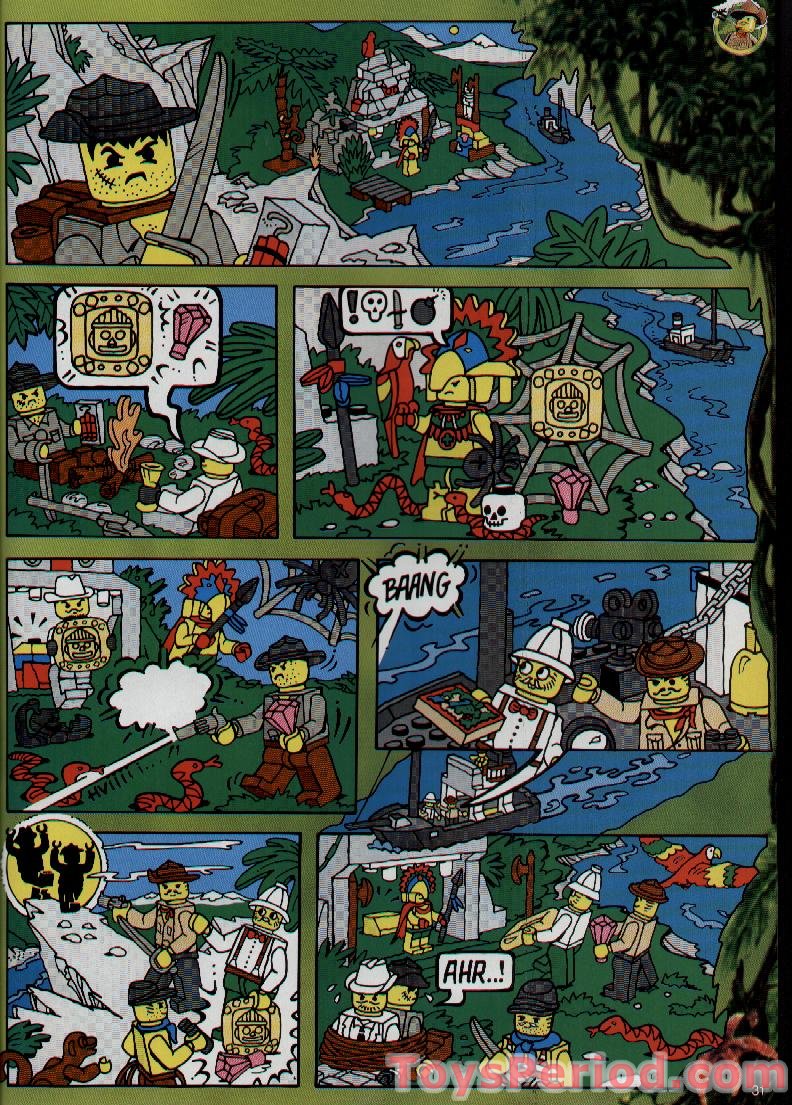 LEGO 5976 River Expedition Instructions and Parts List