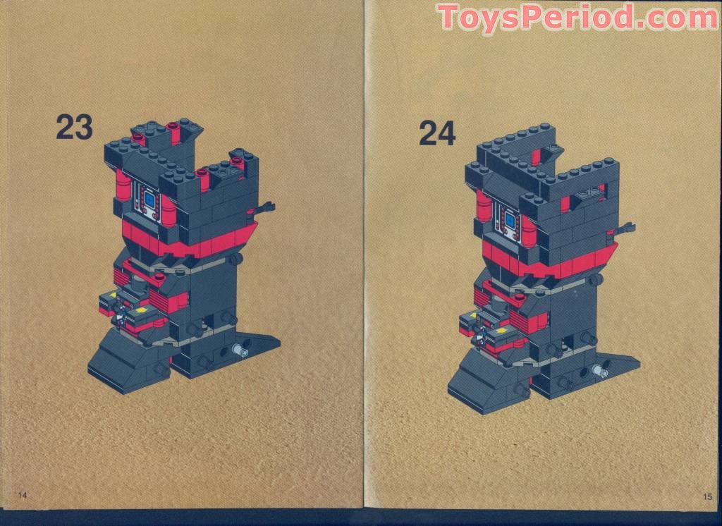 LEGO 6949 Robo-Guardian Instructions and Parts List