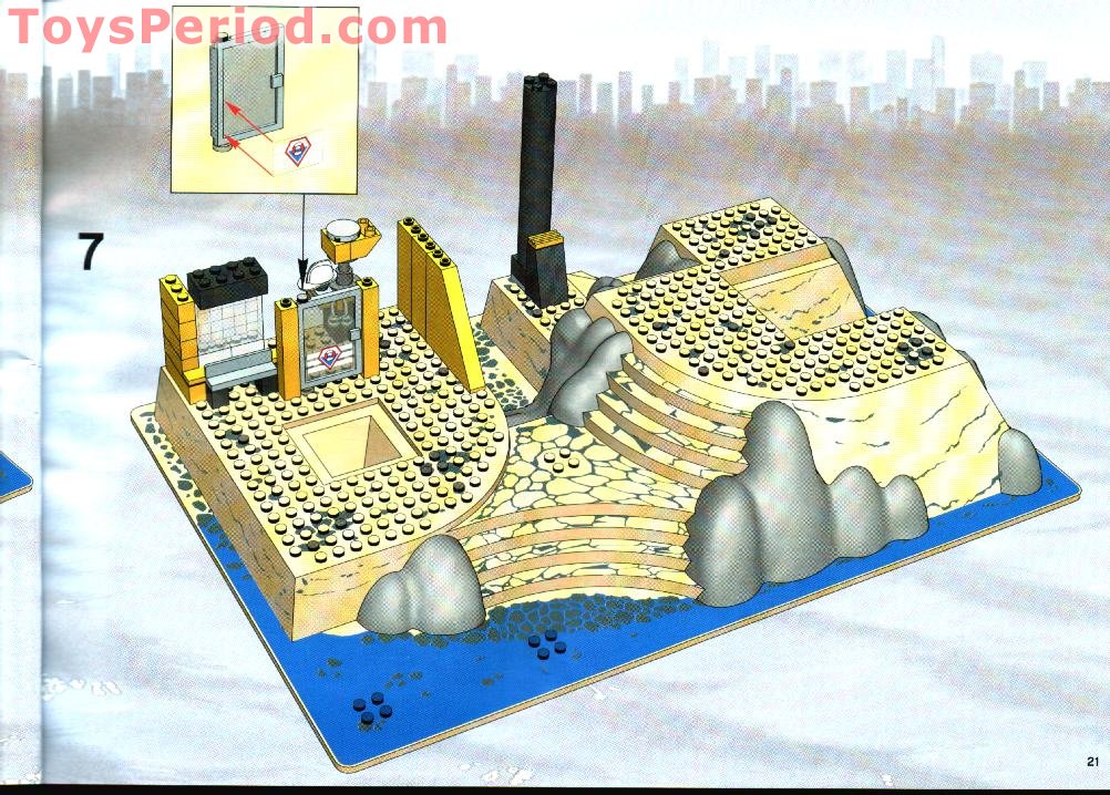 LEGO 7047 Coast Watch Hq Instructions and Parts List