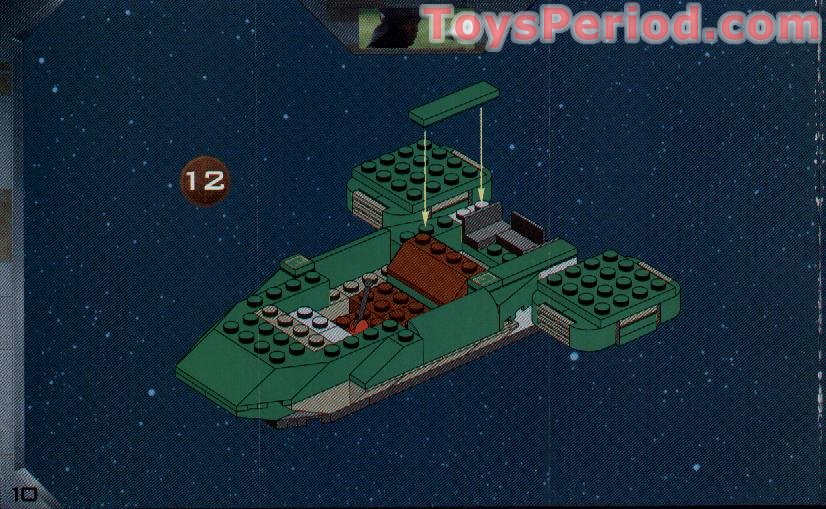 LEGO 7124 Flash Speeder Instructions and Parts List