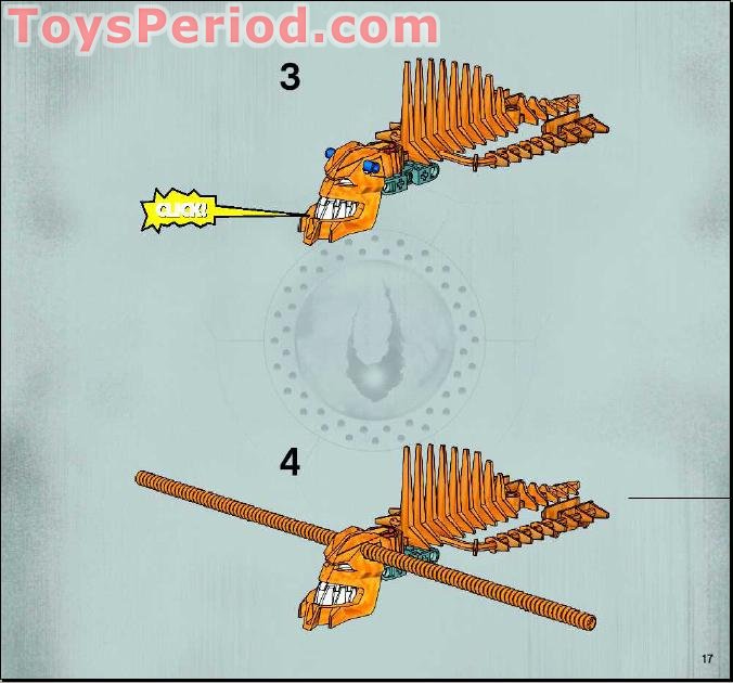 LEGO 8626 Irnakk Instructions and Parts List
