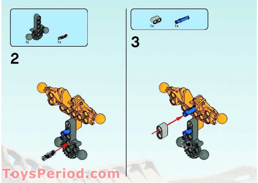 LEGO 8979 Malum Instructions and Parts List