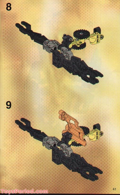 LEGO 8523 Blaster Slizer Instructions and Parts List