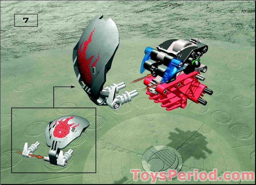 LEGO 8574 Tahnok-Kal Instructions and Parts List