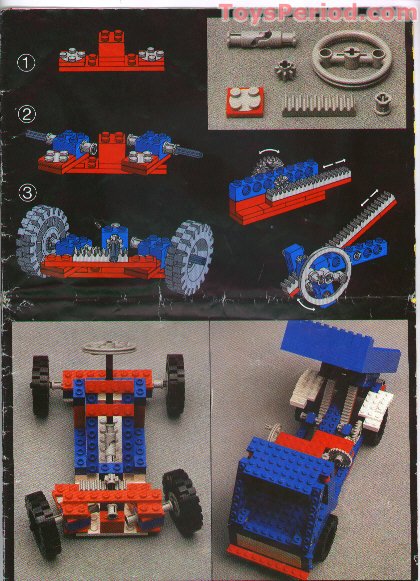 LEGO 948 Go-Kart Instructions and Parts List