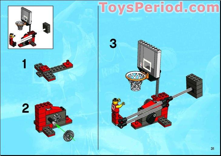LEGO 3429 Ultimate Defense Instructions and Parts List