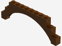 LEGO Sets with Part 18838 Arch 1 x 12 x 3 Raised Arch with 5 Cross Supports