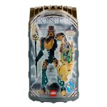 Bionicle Sets - LEGO 8762 Toa Iruini Retired 2005 Gold Green Toa Hagah Set