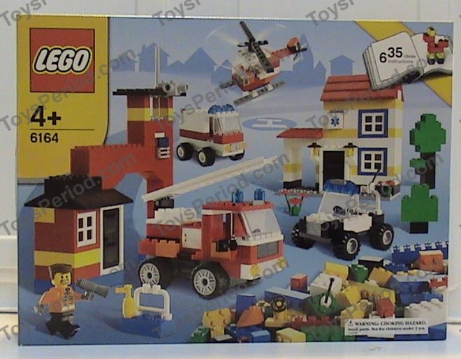 LEGO 6164 LEGO Rescue Building Set Instructions and Parts List