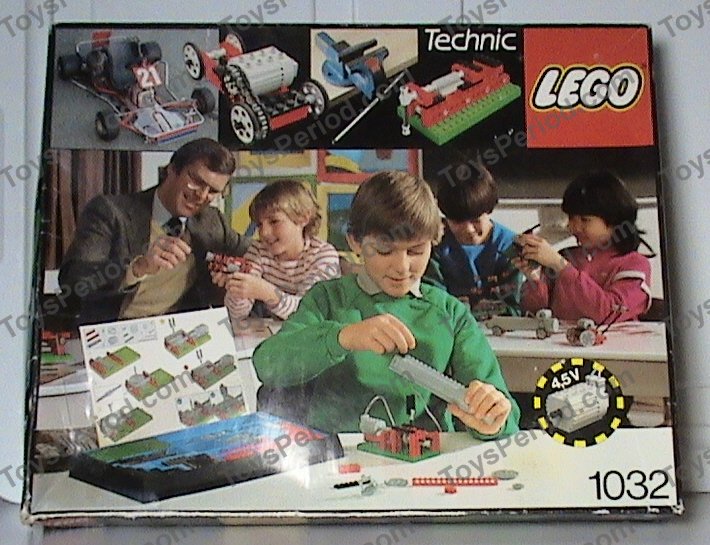 LEGO 1032 Technic II Set 4.5v Parts List