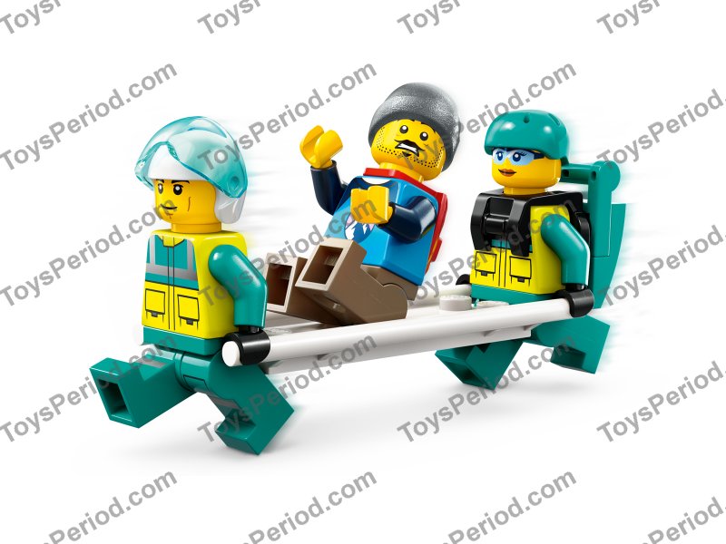 LEGO 60405 Emergency Rescue Helicopter Set Parts List