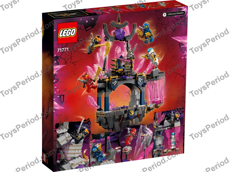 LEGO 71771 The Crystal King Temple Set Parts List