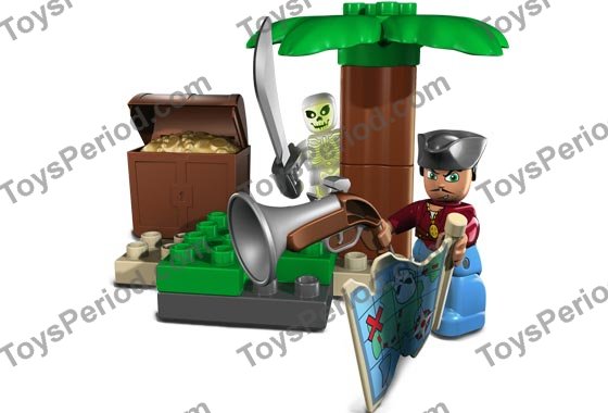 LEGO 7883 Treasure Hunt Set Parts List