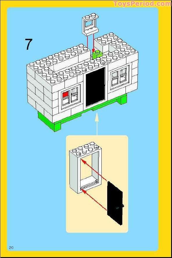 LEGO 5482 Ultimate House Building Set Instructions and Parts List