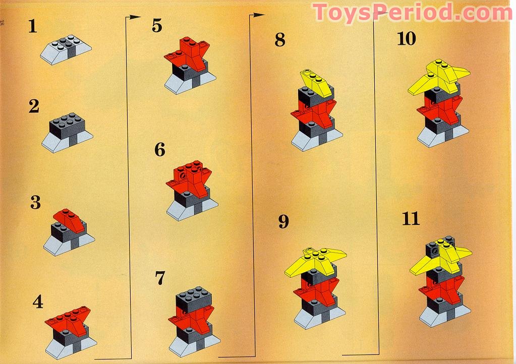 LEGO 6748 Boulder Cliff Canyon Instructions and Parts List